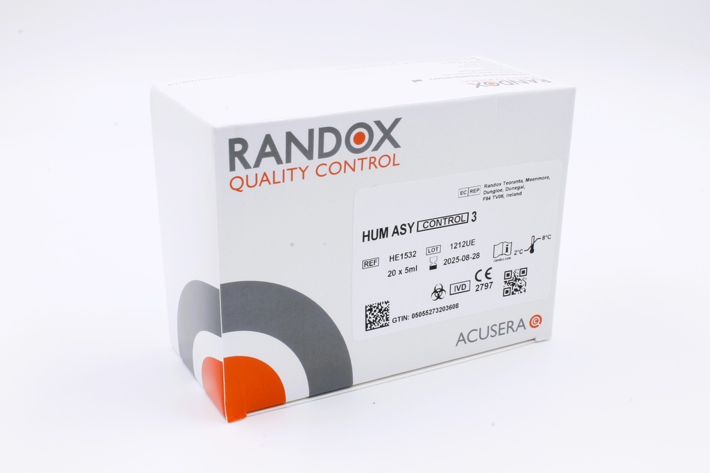 Control Ensayado Humano Multianalitos Quimica Clinica Nivel 3 Randox (UK) | Labcare de Colombia ...
